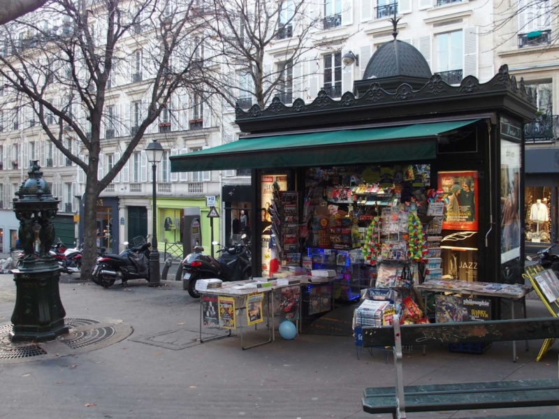 Mobilier urbain : kiosques « déparisianisés » – SOS Paris